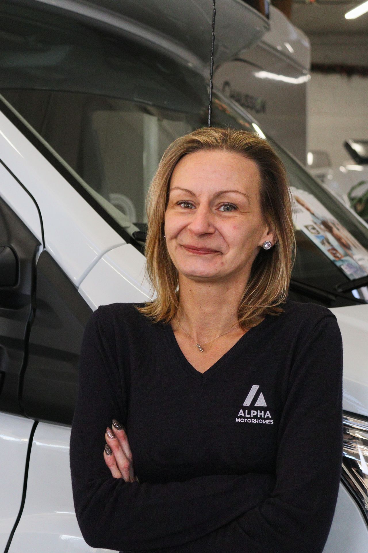 Showroom Alpha Motorhomes in Temse