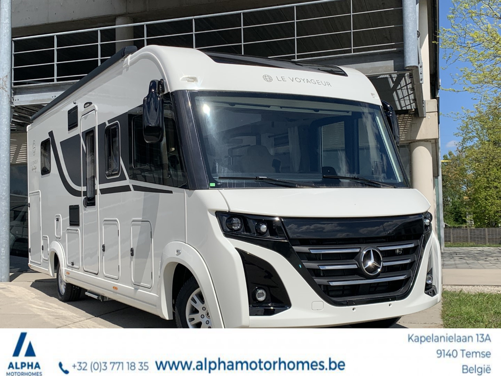 Le Voyageur LVX H8.0 CF Heritage Mercedes 170 PK Automaat | Alpha Motorhomes