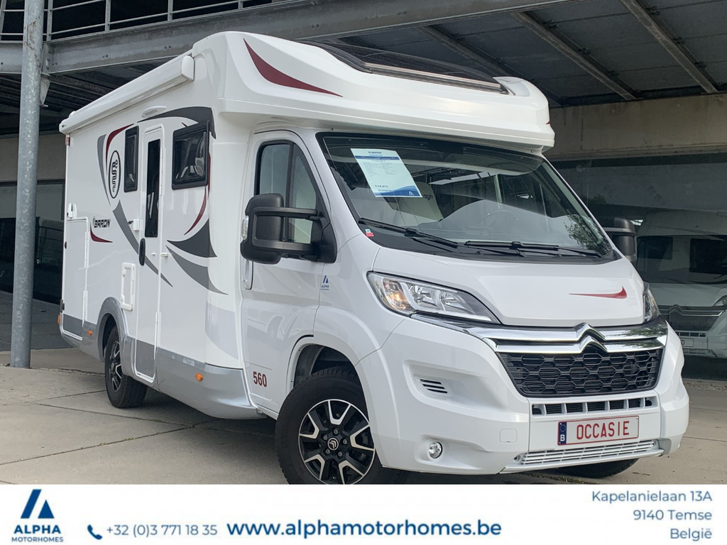 Elnagh/Baron 560 citroen 140pk Manueel/NB | Alpha Motorhomes